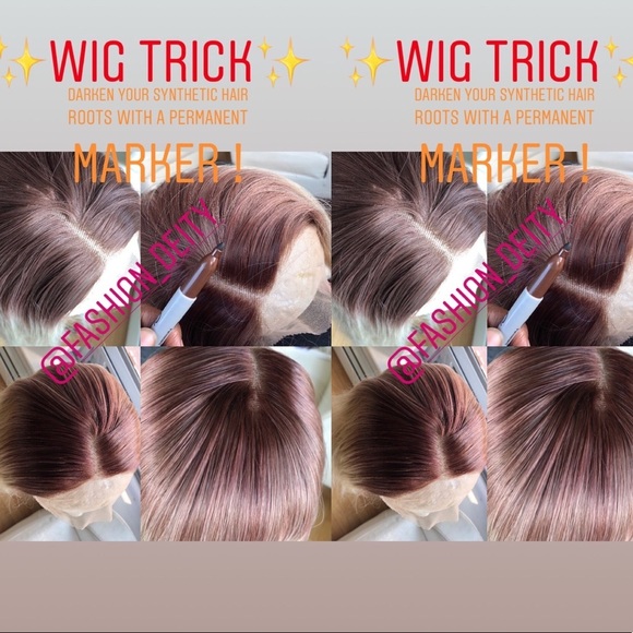 FASHION_DEITY | Accessories | Dark Roots Wig Trick Try This | Poshmark